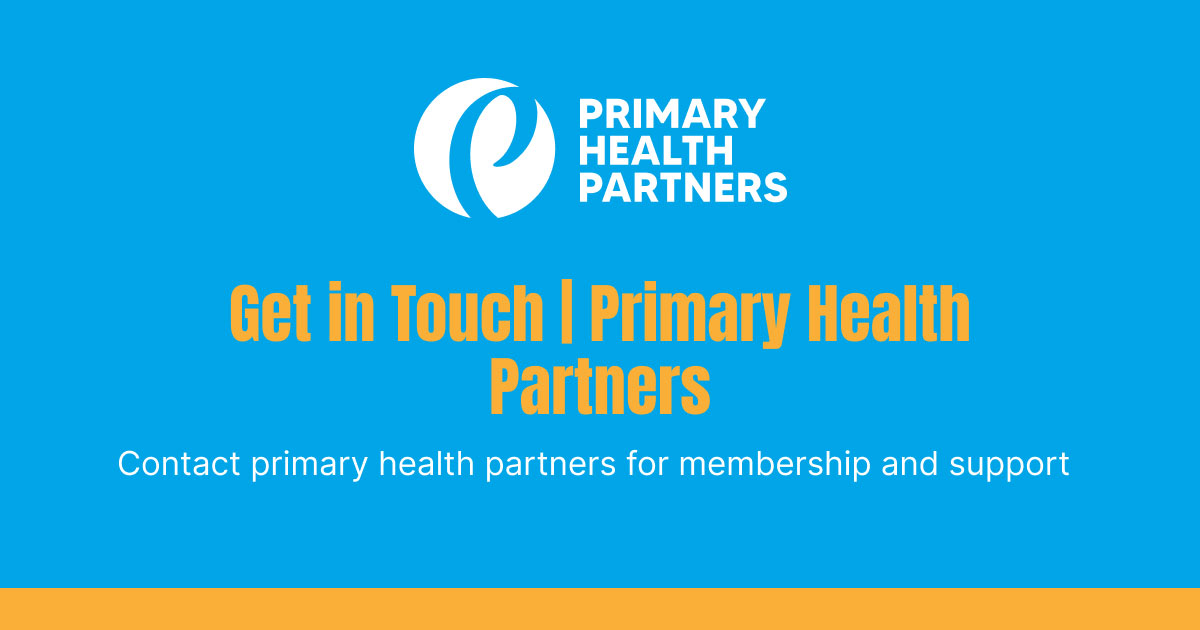 Contact Primary Health Partners | Get in Touch